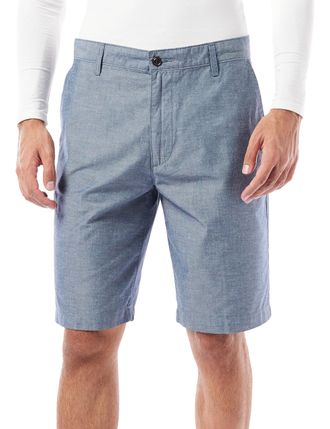 Dockers Herren Perfect Shorts, Clarke Chambray Faded Navy, 29W EU