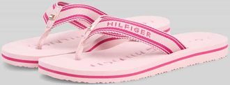 Tommy Hilfiger Zehentrenner mit Logo Details