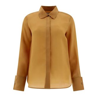 Max Mara Damen, Blusen & Hemden, Beige, XLGr&ouml;&szlig;e