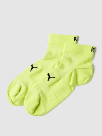 Puma Socken mit eingewebten Label-Details im 2er-Pack Modell Quarter