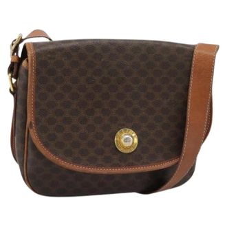 Celine Sac bandouli&egrave;re vintage doccasion - Femme - Pre-owned - Brun - Taille: ONE Size