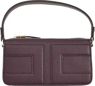 Elisabetta Franchi Femme, Sacs, Violet, Taille: ONE Size Logo Small Bag