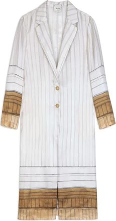 Alysi Femme, Manteaux, Blanc, Taille: 40 FR 915063Gesso Coat