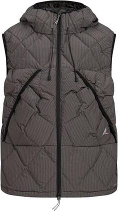 Roa Veste sans manches Nuna 8 droit col montant ray&eacute;e