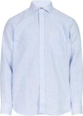 Fa&ccedil;onnable Chemise ray&eacute;e en lin