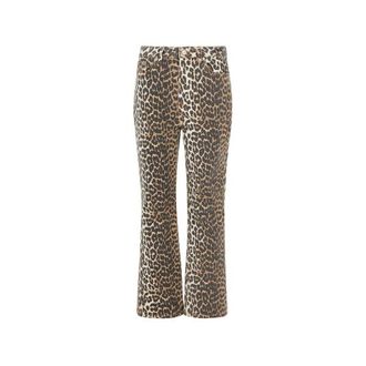 Ganni Jean droit en coton biologique