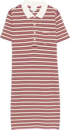 A.P.C. A.p.c., Femme, Robes, Rouge, Taille: 42 FR Ray&eacute; Polo Dress