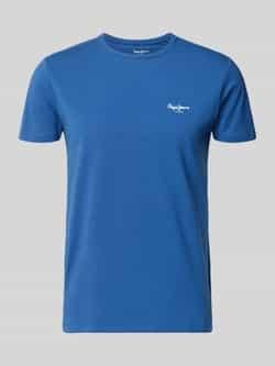 Pepe Jeans London Slim Fit T-Shirt aus Baumwoll-Mix Modell ORIGINAL BASIC 3N
