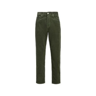 Carhartt Work in Progress reichhaltige, gerippte Samthose - grün