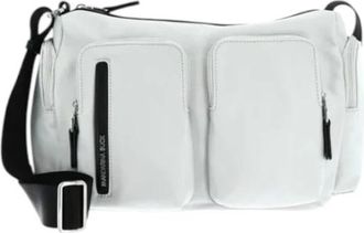 Mandarina Duck Femme, Sacs, Gris, Taille: ONE Size Sac bandouli&egrave;re en velours