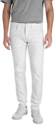 Replay Herren Anbass Jeans, Weiß (001 White), 29W / 30L
