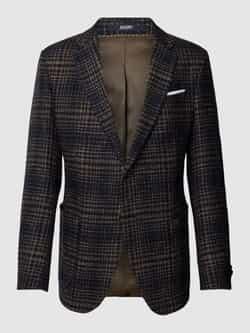 Joop 2-Knopf-Sakko aus Viskose mit Karomuster Modell Four