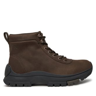 Calvin Klein Schn&uuml;rschuhe Calvin Klein Hybrid Wp Boot Laceup Rebellious YM0YM01077 Braun