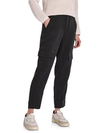 Street One A379040 Pantalon Paperbag au Look Cargo, Gris, 44W / 28L Femmes