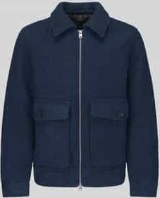 Selected Hemdjacke mit Zweiwege Rei&szlig;verschluss