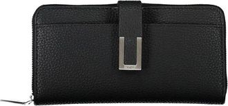 Calvin Klein Femme, Accessoires, Noir, Taille: ONE Size Portefeuille en polyester
