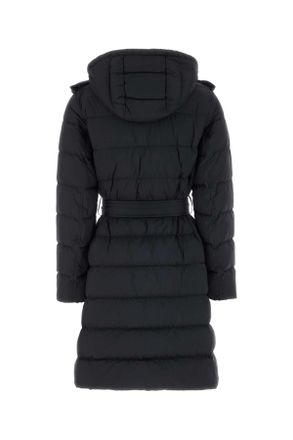 Burberry Womens Midnight Blue Nylon Down Jacket Black Giubbini