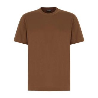 Ermenegildo Zegna Homme, Tops, Brun, Taille: L Oasi T-shirt