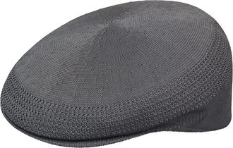 Kangol Tropic Ventair Flatcap 504 Schieberm&uuml;tze Schirmm&uuml;tze Herrencap Sommercap Damencap Pepe Damen/Herren - mit Schirm Fr&uuml;hling-Sommer - XL (60-61 cm) anthr