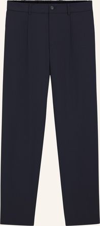 HUGO BOSS Business Hose P-Phil-Pl-Cw-Wg-261 Tapered Fit blau
