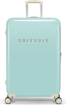 SuitSuit Koffer Gro&szlig; 76 cm - Hartschalen Reisekoffer mit Rollen - TSA-Schloss - 94 L - Fabulous Fifties Luminous Mint