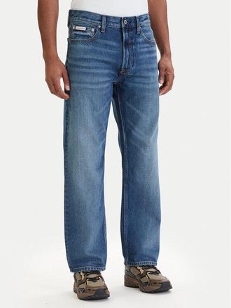 Calvin Klein Jeans Jeans 90S LV04RD722G Blau Straight Fit