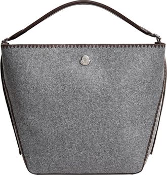 Moncler Moncler Carlo Bag, Women, Gray, Size: One Size