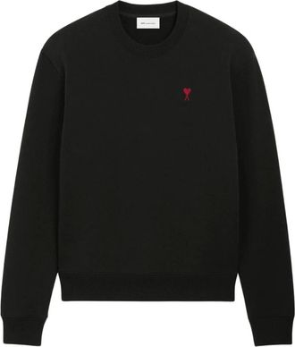 Ami Homme, Sweatshirts et sweats &agrave; capuche, Noir, Taille: M De Coeur SweaT-shirt