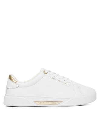 Tommy Hilfiger Sneakers Essential Chic Court Sneaker FW0FW09019 Wei&szlig;