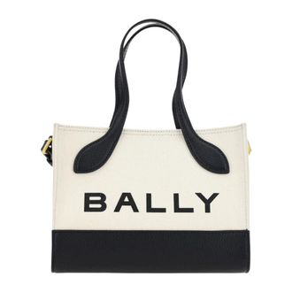 Bally Chic Contrast Mini Lederhandtasche - - Bags - Damen - Wei&szlig; - ONE SIZE