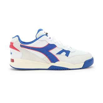 Diadora Blaue Nylon Basketball Sneakers - - Shoes - Herren - Mehrfarbig - 40 EU