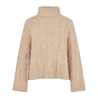 Lollys Laundry ResnoLL Strickpullover LS - - Knitwear - Damen - Beige - XS
