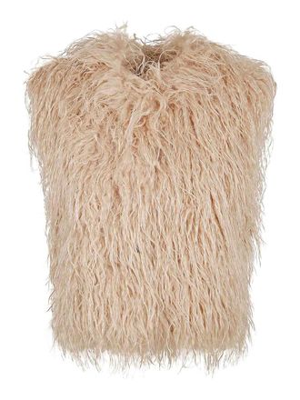 Forte_Forte Weste - Schwarz