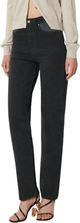 Rotate Rotate Birger Christensen, Damen, Jeans, Grau, W27Gr&ouml;&szlig;e