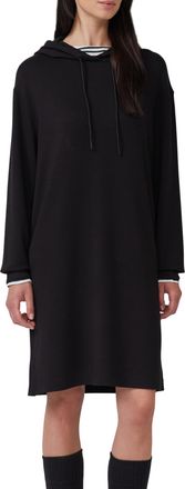 s.Oliver Scuba-Kleid mit Eingrifftaschen und Kapuze