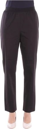 Alpha Studio Femme, Pantalons, Noir, Taille: 40 FR Cropped Pantalons