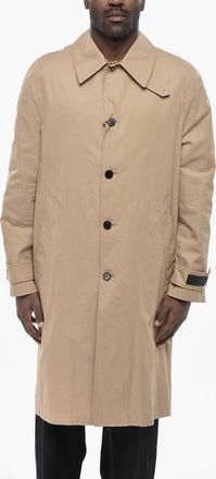 Versace Trenchcoat GABARDINE Mit Barock-Applikation Versace