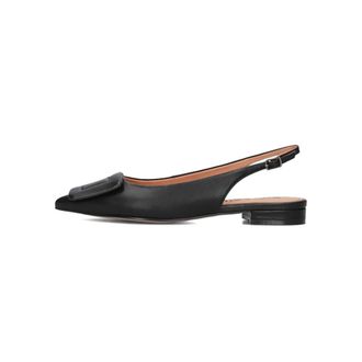 Bibi Lou Elegante Schwarze Slingback-Schuhe - - Shoes - Damen - Schwarzk - 37 EU