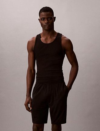 Calvin Klein 5er-pack Tanktops - Cotton Classics - Black/black/black/black/black - Herren - XL