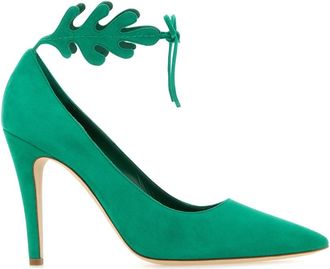 Manolo Blahnik Femme, Chaussures, Vert, Taille: 40 EU Escarpins