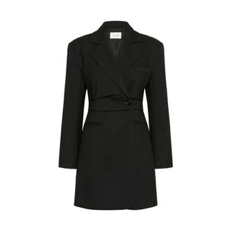 Gestuz Schwarzes Blazer-Kleid mit Edgy Silhouette - - Dresses - Damen - Schwarzk - XS
