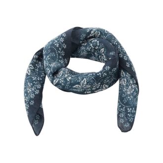 Massimo Alba Dreieckstuch mit Blumenprint