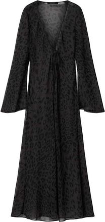 AllSaints Zalia - Robe longue - Noir savra