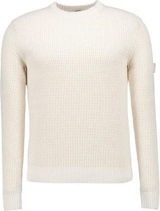 Joop Herren Pullover weiß unifarben