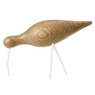 NORMANN COPENHAGEN Décoration Shorebird - Bois naturel - Chêne massif - Designer Sigurjón Pálsson