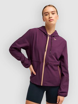 Roxy Boundless Spirit Textured Windbreaker blackberry wine