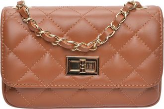 Luisa Vannini Braun Rindsledertasche