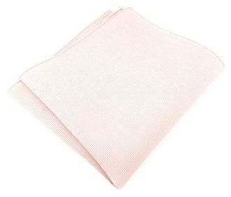 TigerTie Pochette de poche de qualité supérieure en 100 % coton uni - Pochette de 26 x 26 cm, Rose délicat, Einstecktuchgröße: ca. Länge 26 cm, Breite 26 cm
