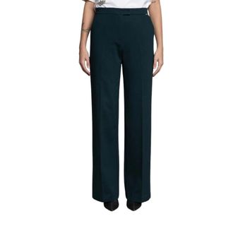 Kaos Kaos - Pantalon large - Femme - Pantalons - Vert - Taille: 34 FR