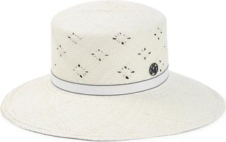 Maison Michel unisex, Accessoires, Beige, Taille: M Brisa Hat
